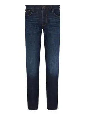 Emporio Armani J06 Slim-fit Denim Jeans - Blue