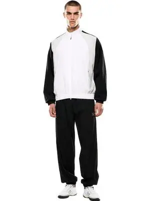 Emporio Armani Tennis Pro Tracksuit In Ventus7 Technical Fabric - Black