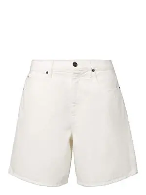 SLVRLAKE Square Denim Shorts - White