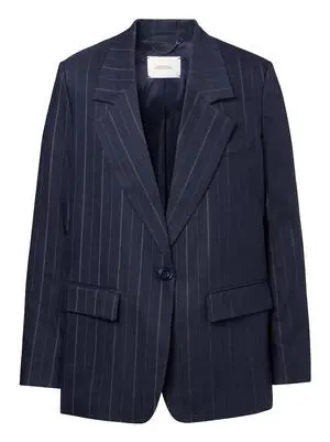 Dorothee Schumacher Linen-blend Blazer - Blue