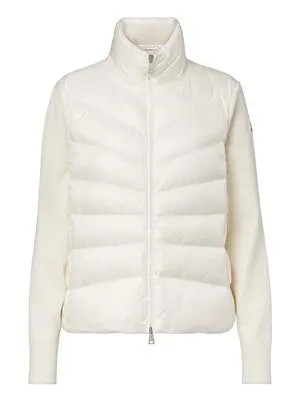 MONCLER Down-Paneled Cardigan