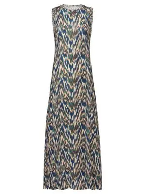 Ulla Johnson Orla Printed Jersey Midi Dress - Multicoloured