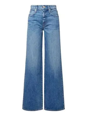 SLVRLAKE Jazmine Mid-rise Wide-leg Jeans - Blue