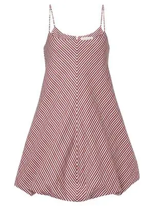Faithfull The Brand Aniela Striped Cotton Mini Dress - Multicoloured