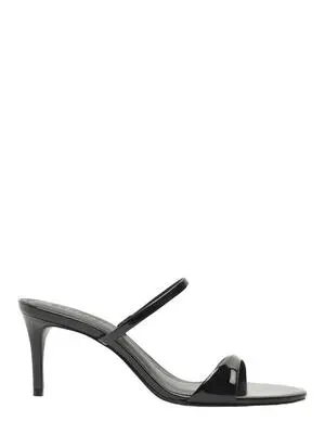 Schutz Jessica Dual-band Slide Sandals - Black