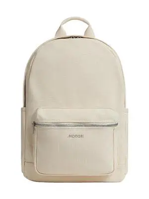MONOS Cotton Canvas Backpack - Ecru