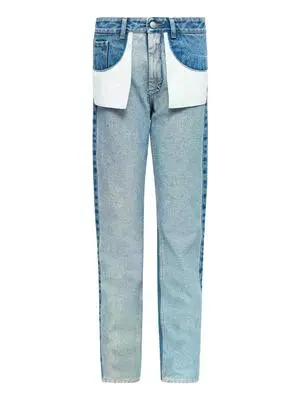 MAISON MARGIELA Inside-out Seams Jeans - Blue