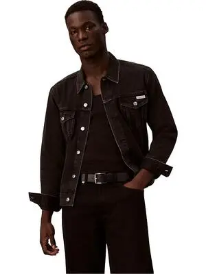 Calvin Klein Classic Trucker Jacket - Black