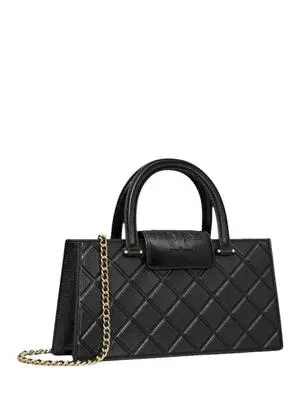 Tory Burch Fleming Eastwest Tote - Black