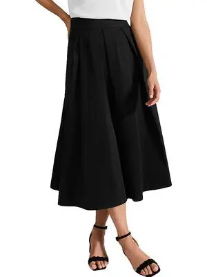 PHASE EIGHT Trinity Pleated Skirt - Black