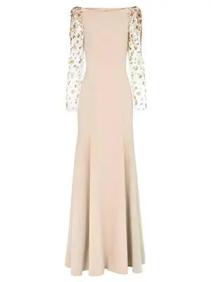 Jenny Packham Sylvia Maxi Dress - Neutrals