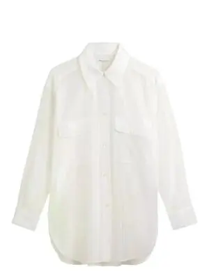 Marc O'polo Sheer Button-up Shirt - White