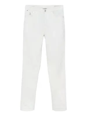 Brunello Cucinelli Corduroy Trousers White