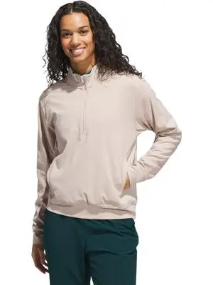 Adidas Ultimate365 Half-zip Layering Top - Wonder Taupe