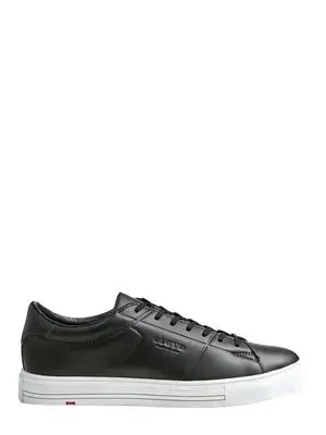 Lloyd Enrico Low-top Leather Sneakers - Black