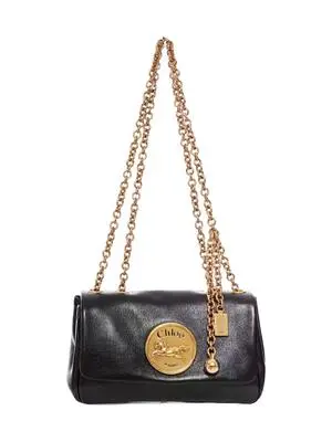Chloé Heritage Shoulder Bag - Black