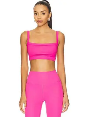 Splits59 Monah Rigor Sports Bra In Pink - Berry