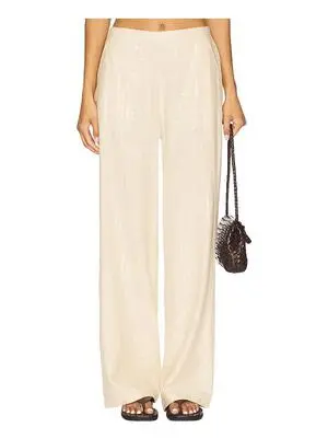 Sanctuary Coastal Pant - Sand Sequin Stripe
