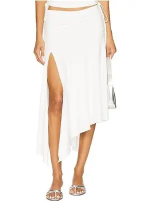 Superdown Jaqualina Midi Skirt - White