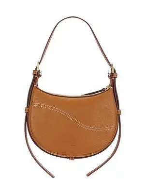 ATP ATELIER Silea Bag - Brandy & Contrast Stitch