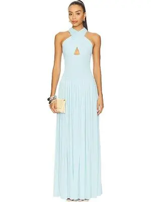 OW Rhea Maxi Dress - Sky Blue