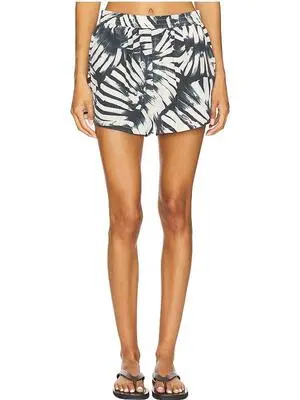 Steve Madden Marguerite Short Black & White