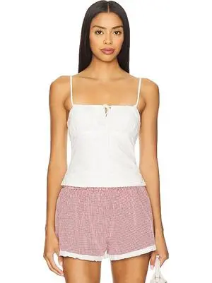 MORE TO COME Jackie Cami Top - White