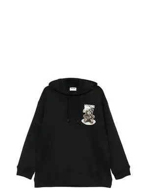 Moschino Hooded Sweatshirt - Black
