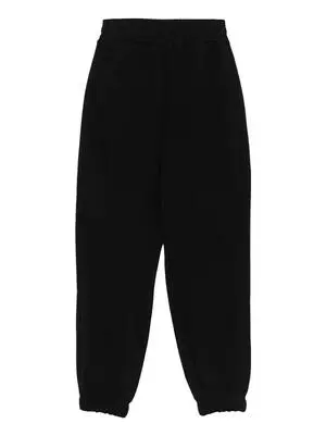 Calvin Klein Cotton Tapered Trousers - Black