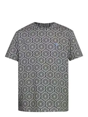 Etro Patterned Short-sleeve T-shirt - Blue