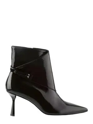 HOGL Sandy Pointed-toe Heeled Ankle Boots - Black