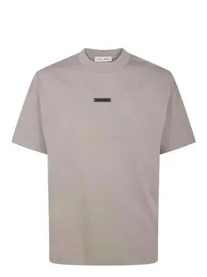 Fear Of God Logo-Motif Cotton T-Shirt Neutrals