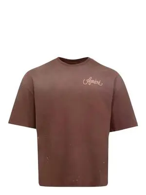 Amiri Design Studio T-shirt - Brown