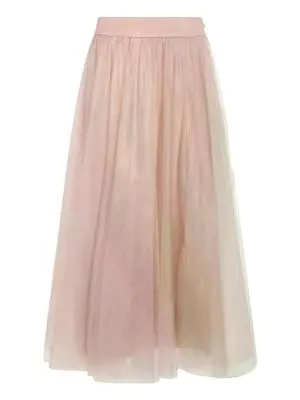 Fabiana Filippi Full Tulle Skirt - Pink