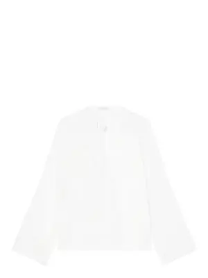 Marc O'polo Bell-sleeve V-neck Blouse - White