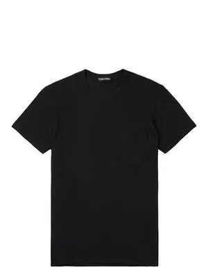 TOM FORD Slim-fit Cotton-jersey T-shirt - Black