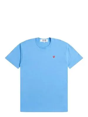Play Comme Des Garcon Heart Logo Tee - Blue