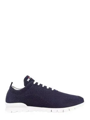 Kiton Knit Lace-up Sneakers - Blue