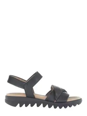 Gabor Cross-strap Sandals - Black