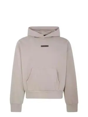 Fear Of God Logo-motif Hoodie - Neutrals