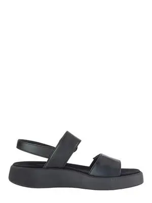 Gabor Platform Slingback Sandals - Black