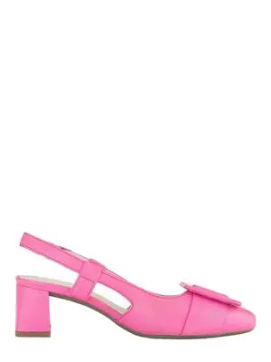 Gabor Block-heel Slingback Pumps - Pink