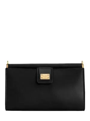 Dolce & Gabbana Leather Shoulder Bag - Black
