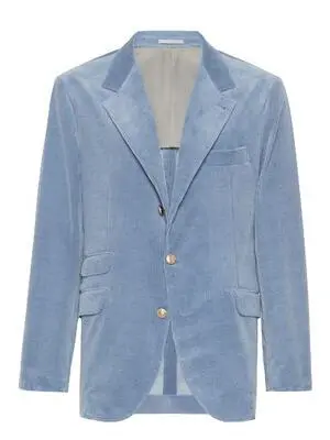 Brunello Cucinelli Corduroy Blazer - Denim