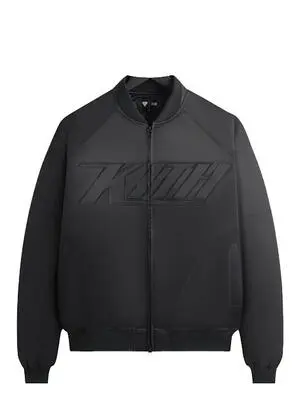 Kith Superman Satin Bomber Jacket - Black