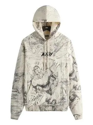 Kith X Superman Sketch Nelson Hoodie - Sandrift