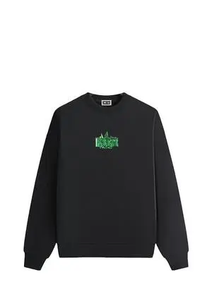 Kith X Superman Kryptonite Nelson Crewneck Sweatshirt - Black