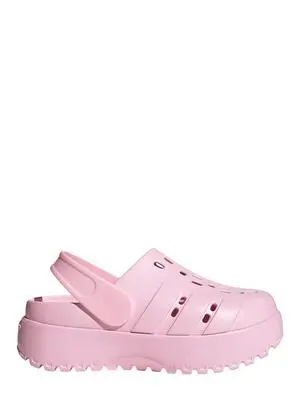 Adidas Adilette Platform Clogs Clear Pink