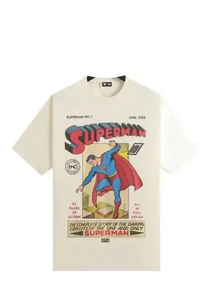 Kith X Superman No. 1 Vintage Tee Shirt - Sandrift