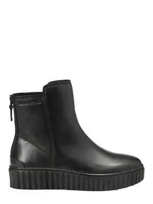 Marc O'polo Leather Ankle Boots - Black